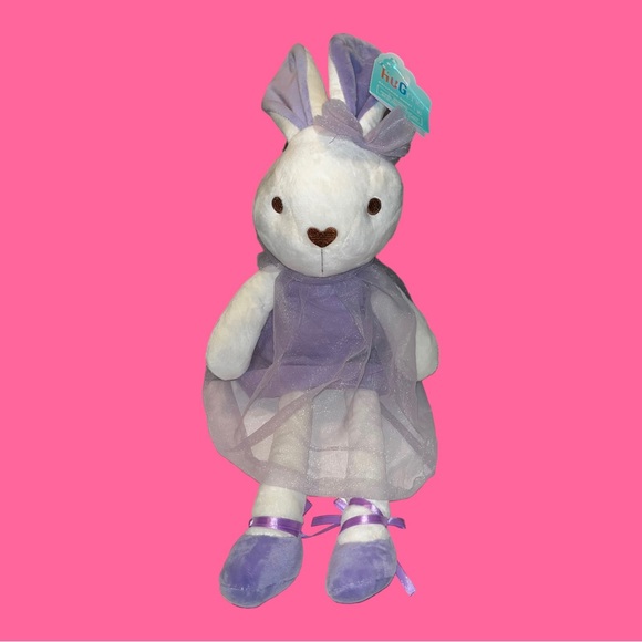Toys | Hug Me Bunny Rabbit Princess Ballerina Plush Doll Purple Tutu ...